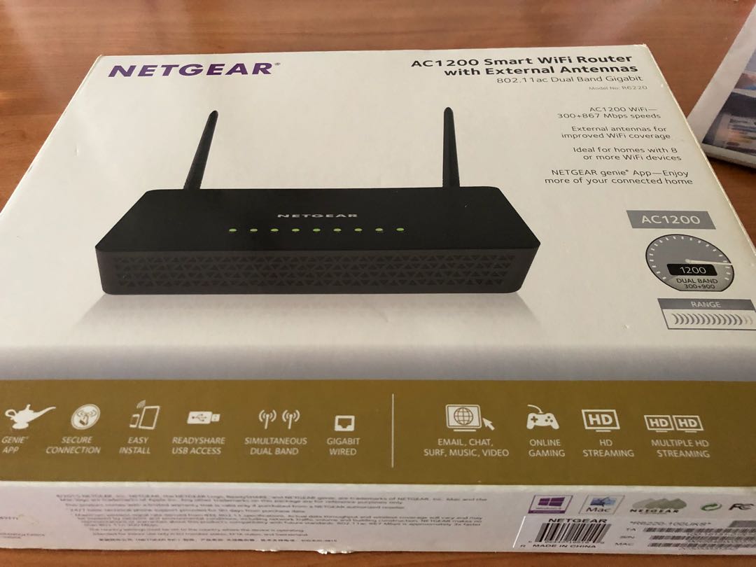 Netgear AC1200 Router, Computers & Tech, Parts & Accessories ...