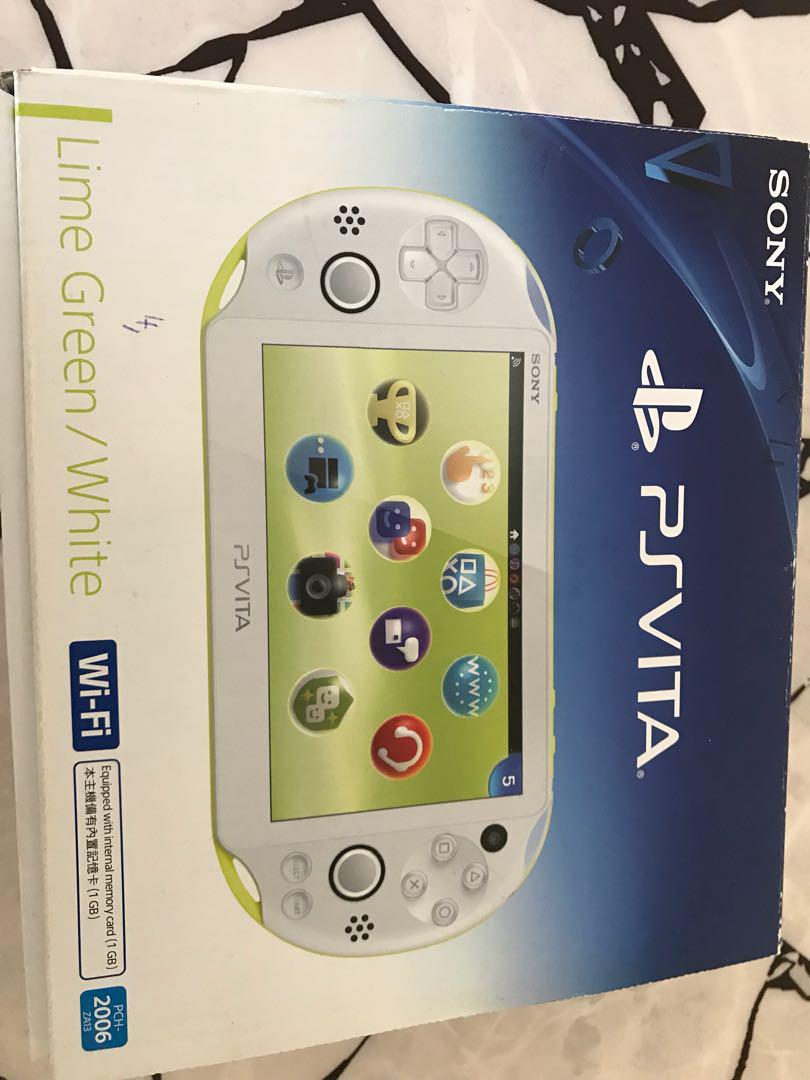 PS Vista(lime color), Video Gaming, Video Games, PlayStation on Carousell