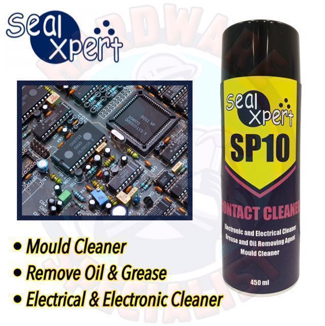 SealXpert Contact Cleaner SP10 450ml, Furniture & Home Living, Bathroom ...