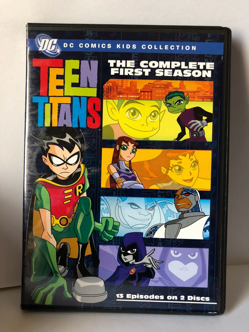 Teen Titans The Complete First Season DVD, Hobbies & Toys, Music ...