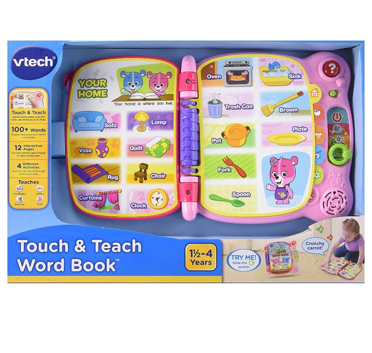 Vtech touch and teach word book, Hobbies & Toys, Books & Magazines ...