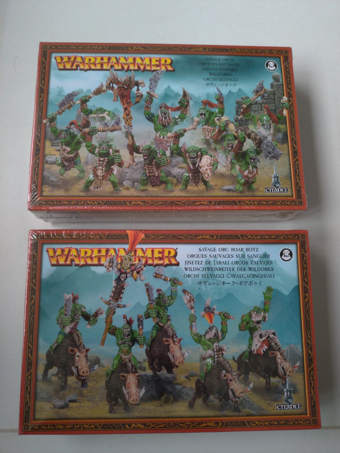 Warhammer savage orcs / orruks lot, Hobbies & Toys, Toys & Games on ...