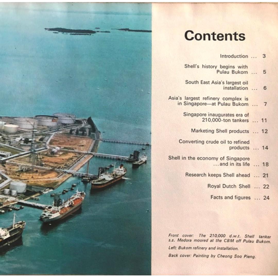 (1970) "Shell in Singapore" - Commemorative Booklet on Shell in ...