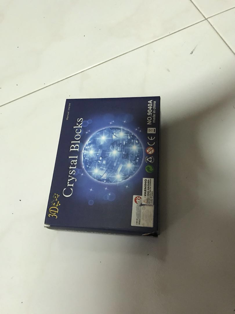 3D Crystal blocks building, Hobbies & Toys, Toys & Games on Carousell