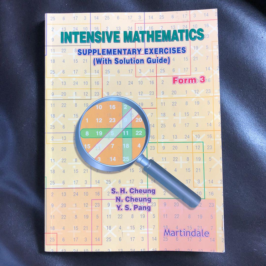 6折售全新中三數學練習 Mathematics Exercise Form 3, 興趣及遊戲, 書本 & 文具, 教科書 - Carousell