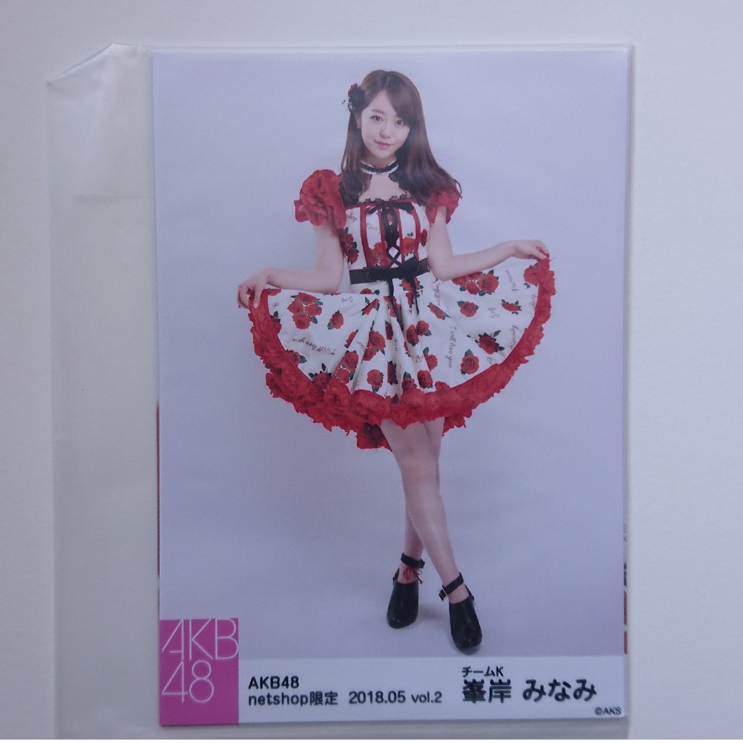 生寫真：AKB48 2018.05 vol.2 netshop 生寫 Set - 峯岸みなみ, 興趣及遊戲, 收藏品及紀念品, 日本明星 - Carousell