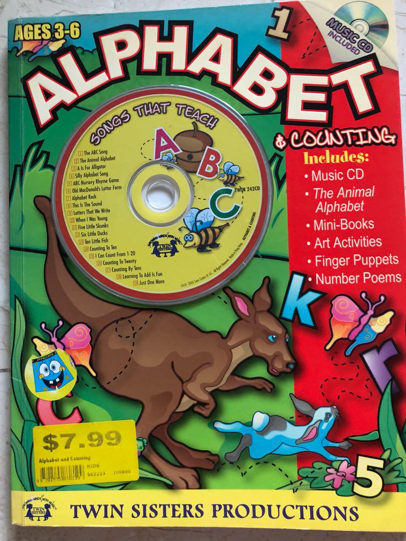 Alphabet and Counting (with CD), Hobbies & Toys, Books & Magazines ...