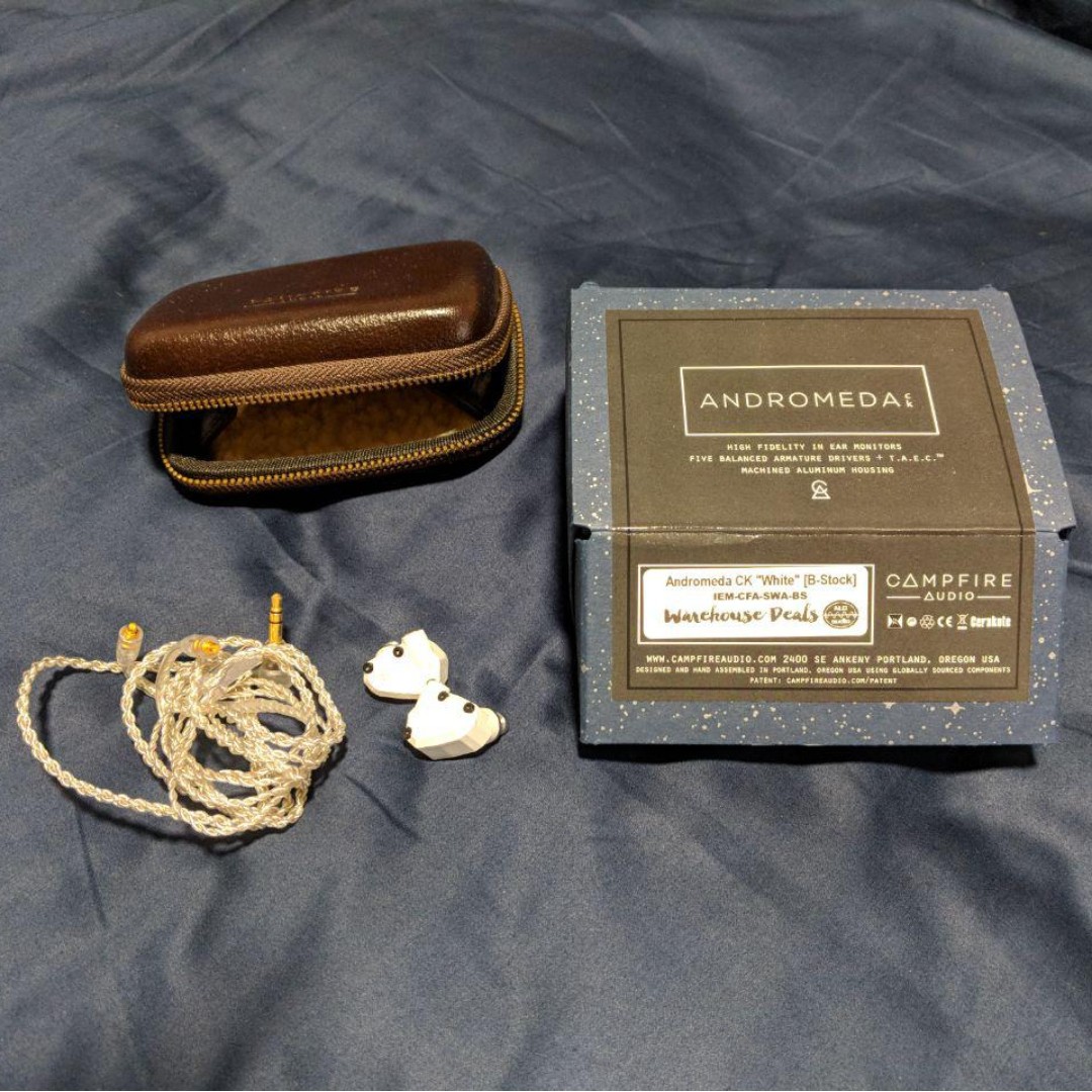 Campfire Andromeda CK (White), Audio, Other Audio Equipment on Carousell