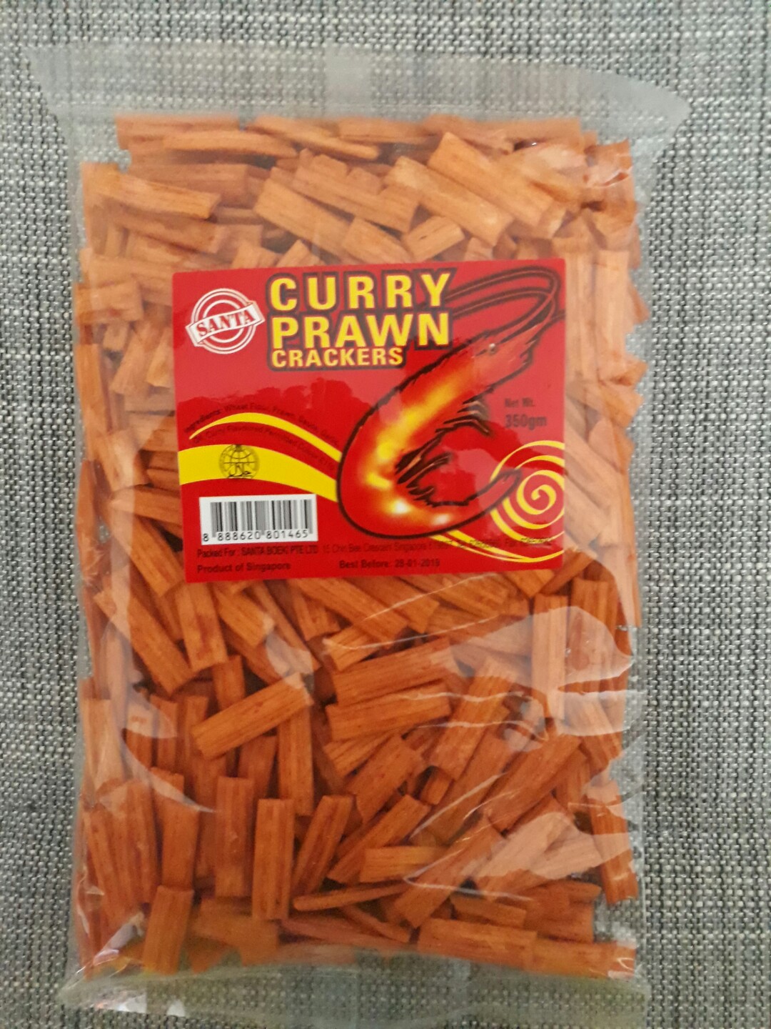 Curry Prawn Crackers (Ready to Eat), Food & Drinks, Chilled & Frozen ...