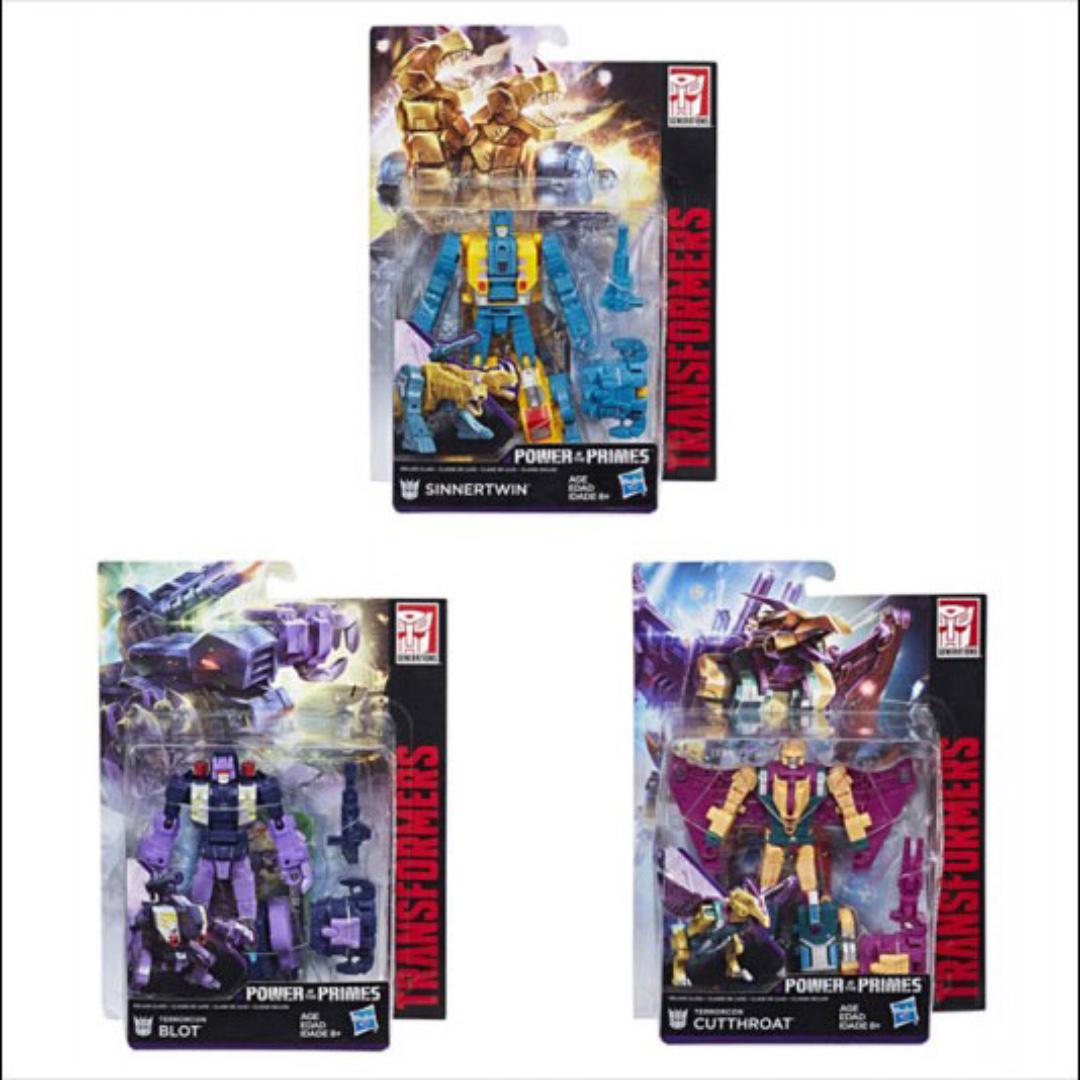 Hasbro - Transformers Generations - Power of the Primes - Deluxe Wave ...