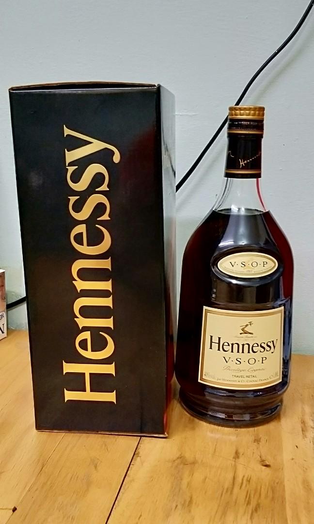 Hennessy VSOP Privilege Cognac 1Litre, Food & Drinks, Alcoholic Beverages on Carousell