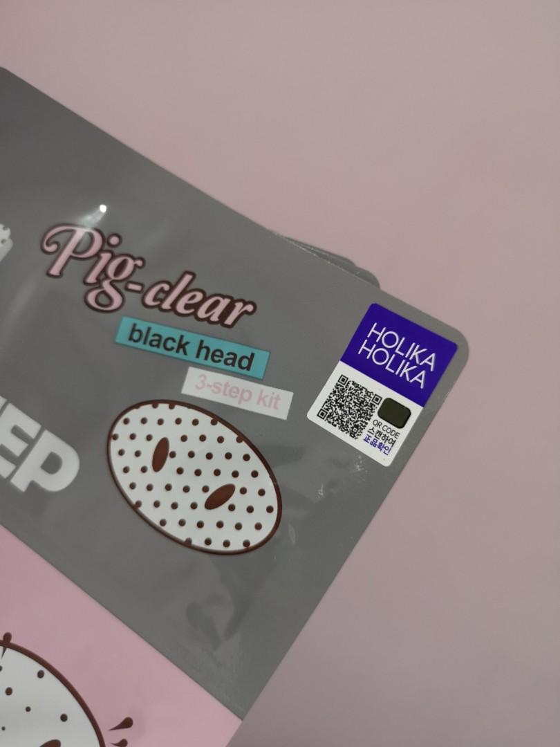 Holika blackhead 3 steps kit (10 pieces), Beauty & Personal Care, Face ...