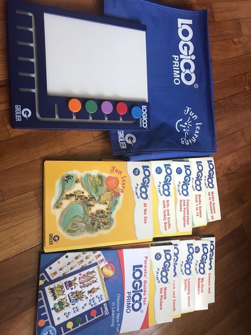 Logico Primo - educational board games for ages 2-5, Hobbies & Toys ...