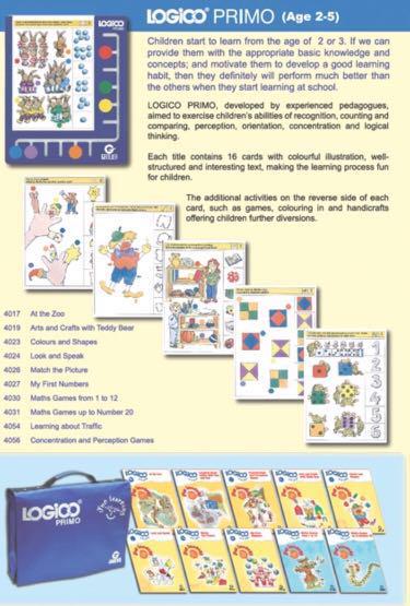 Logico Primo - educational board games for ages 2-5, Hobbies & Toys ...