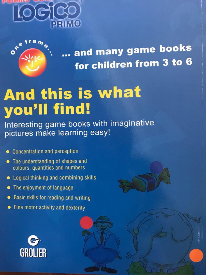 Logico Primo - educational board games for ages 2-5, Hobbies & Toys ...