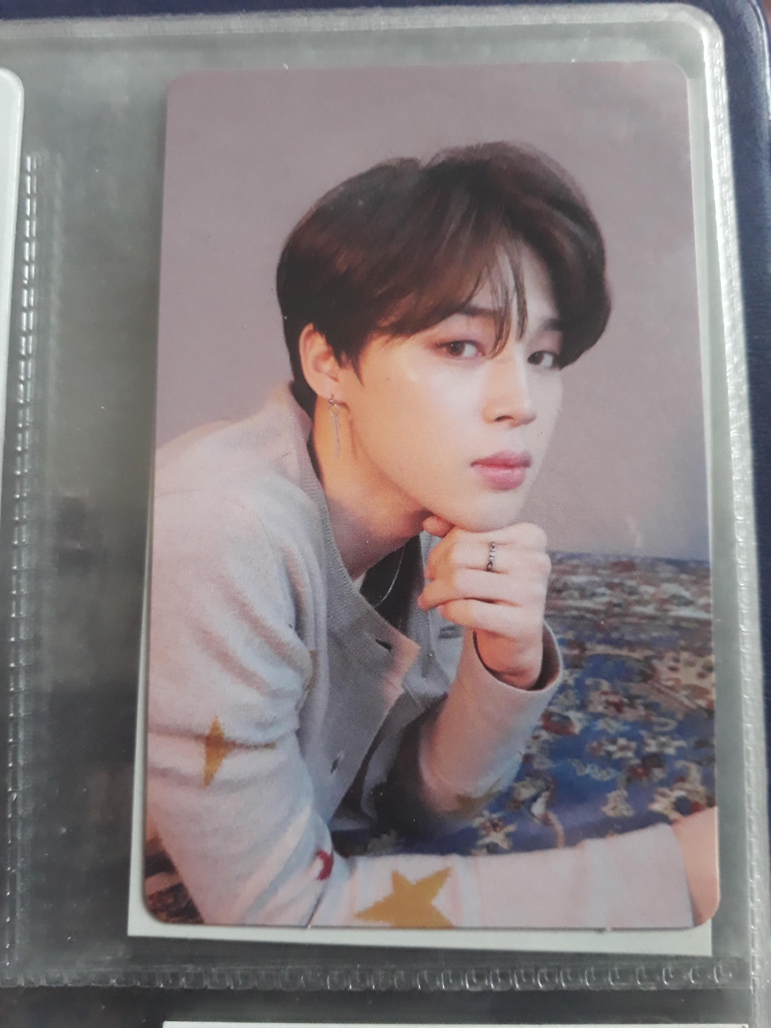 Love yourself Tear: Jimin O version Photocard, Hobbies & Toys, Memorabilia & Collectibles, K ...