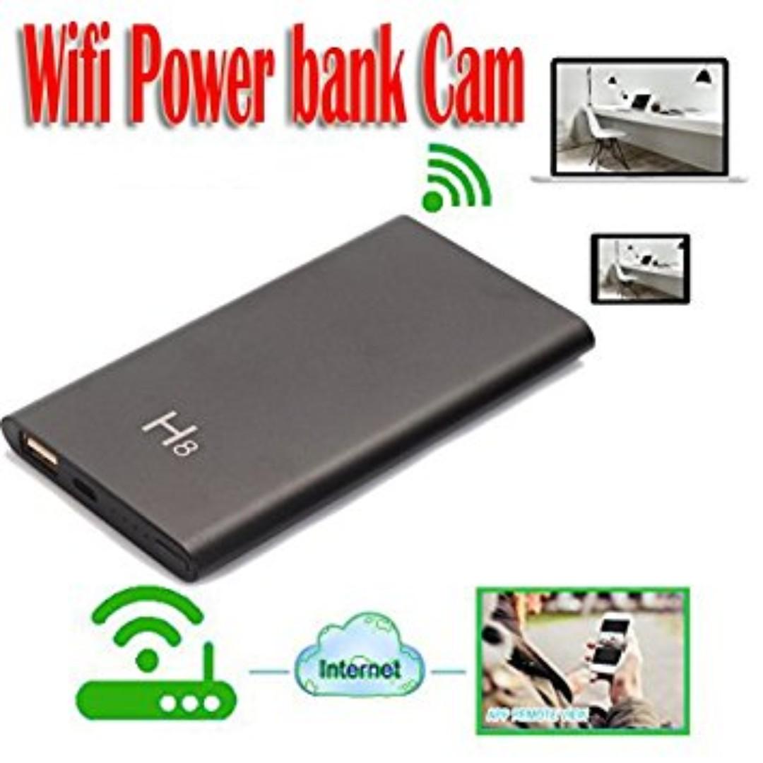 WiFi HD 1080P SPY Hidden Camera Power Bank Motion Detection Recorder ...