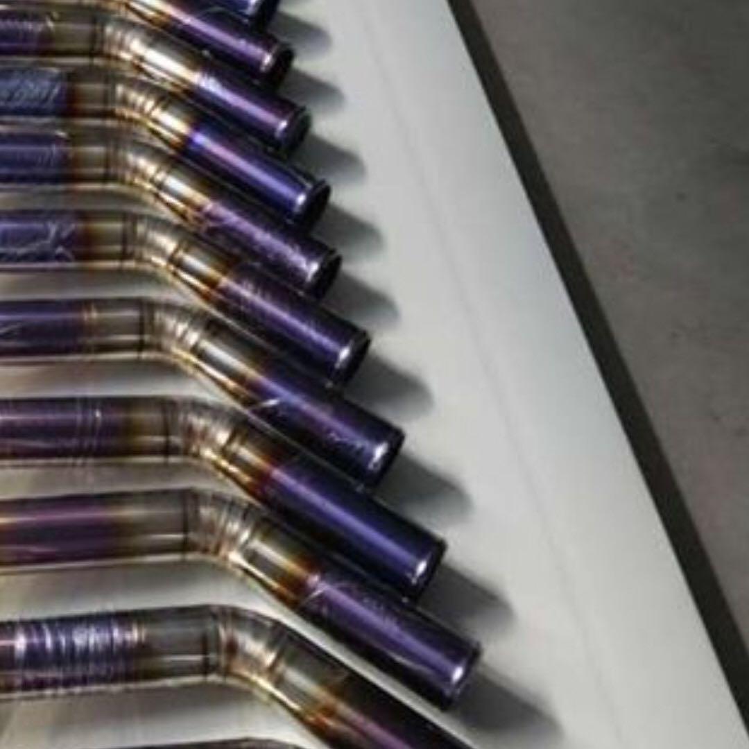 Mitsubishi Lancer Evolution X / EVO 10 4B11T Titanium Upper Intercooler piping for EVO X / 10 ...