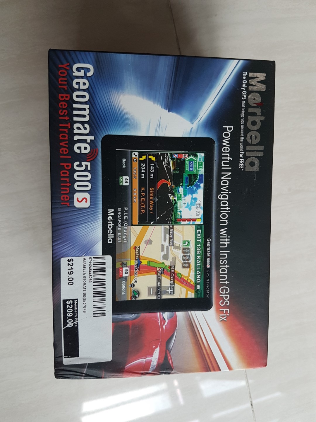 Morbella GPS model Geomate 500S, Car Accessories, Accessories on Carousell
