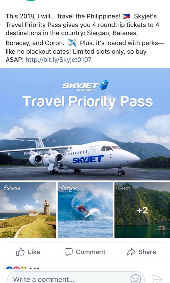 **New Update: 4 Round Trip tickets to 3 locations (Batanes, Siargao ...