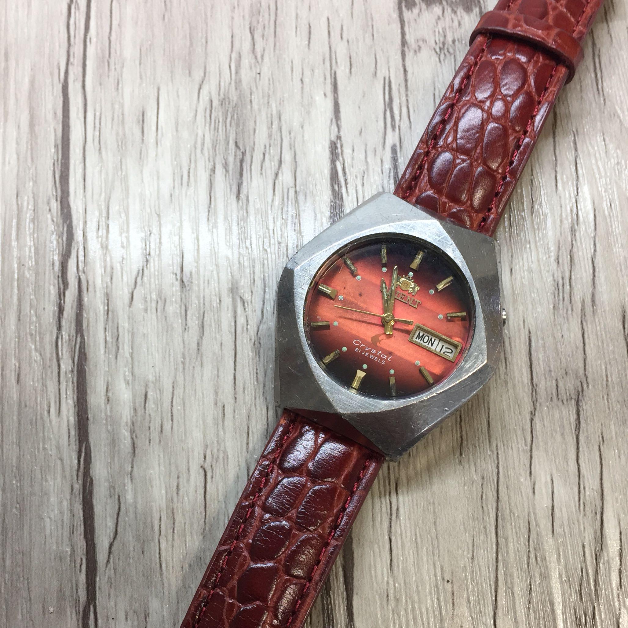 Orient Crystal 21 Jewels Automatic, Luxury, Watches on Carousell