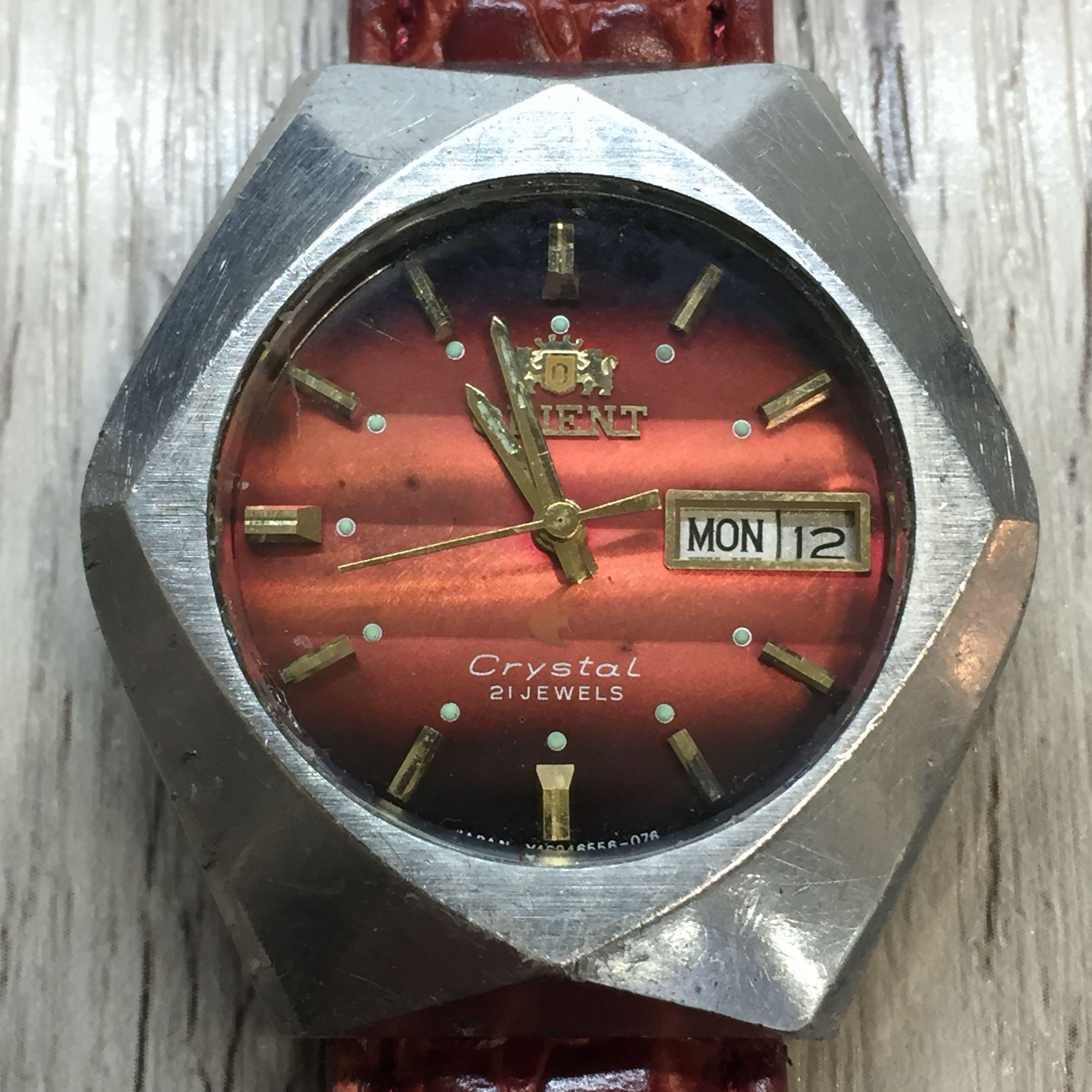 Orient Crystal 21 Jewels Automatic, Luxury, Watches on Carousell