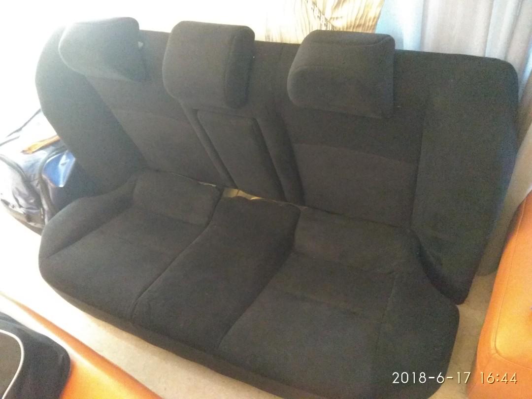 Original evo x rear seats alcantra, Car Accessories, Accessories on ...