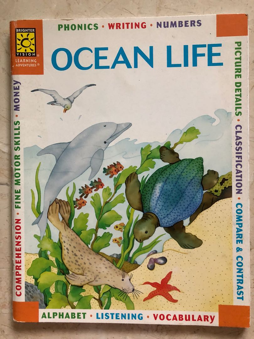 Phonics Writing Numbers Ocean Life, Hobbies & Toys, Books & Magazines ...