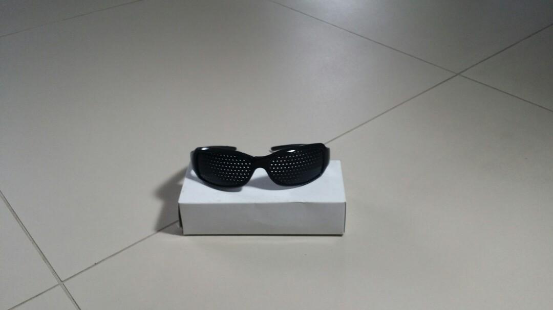 Pinhole glasses improve vision, Everything Else on Carousell