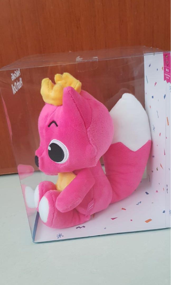 Pink fong plushie, Hobbies & Toys, Toys & Games on Carousell