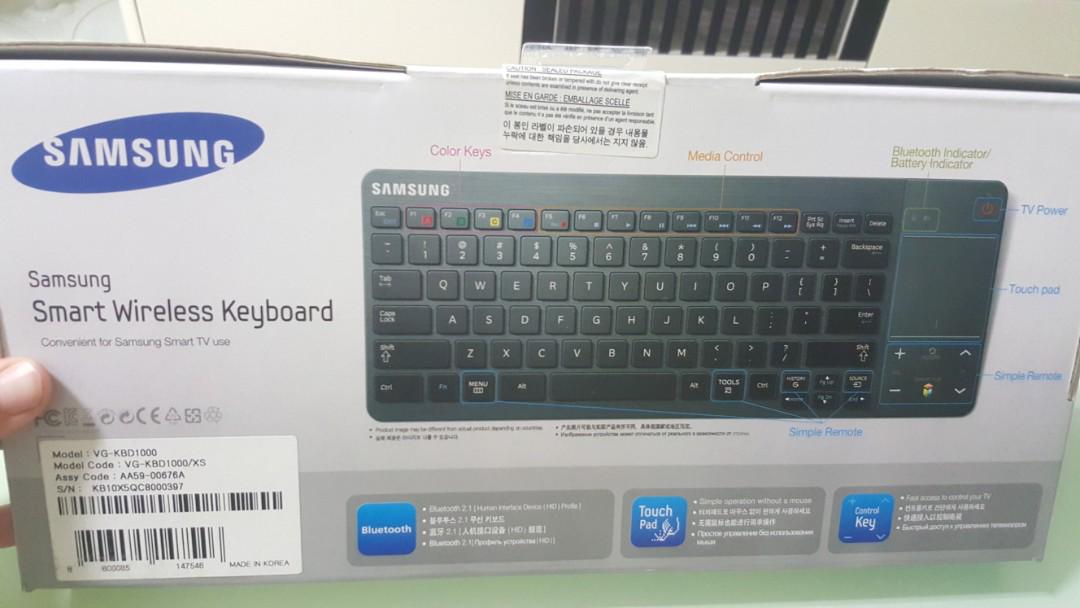 Samsung Smart wireless Keyboard, TV & Home Appliances, TV ...