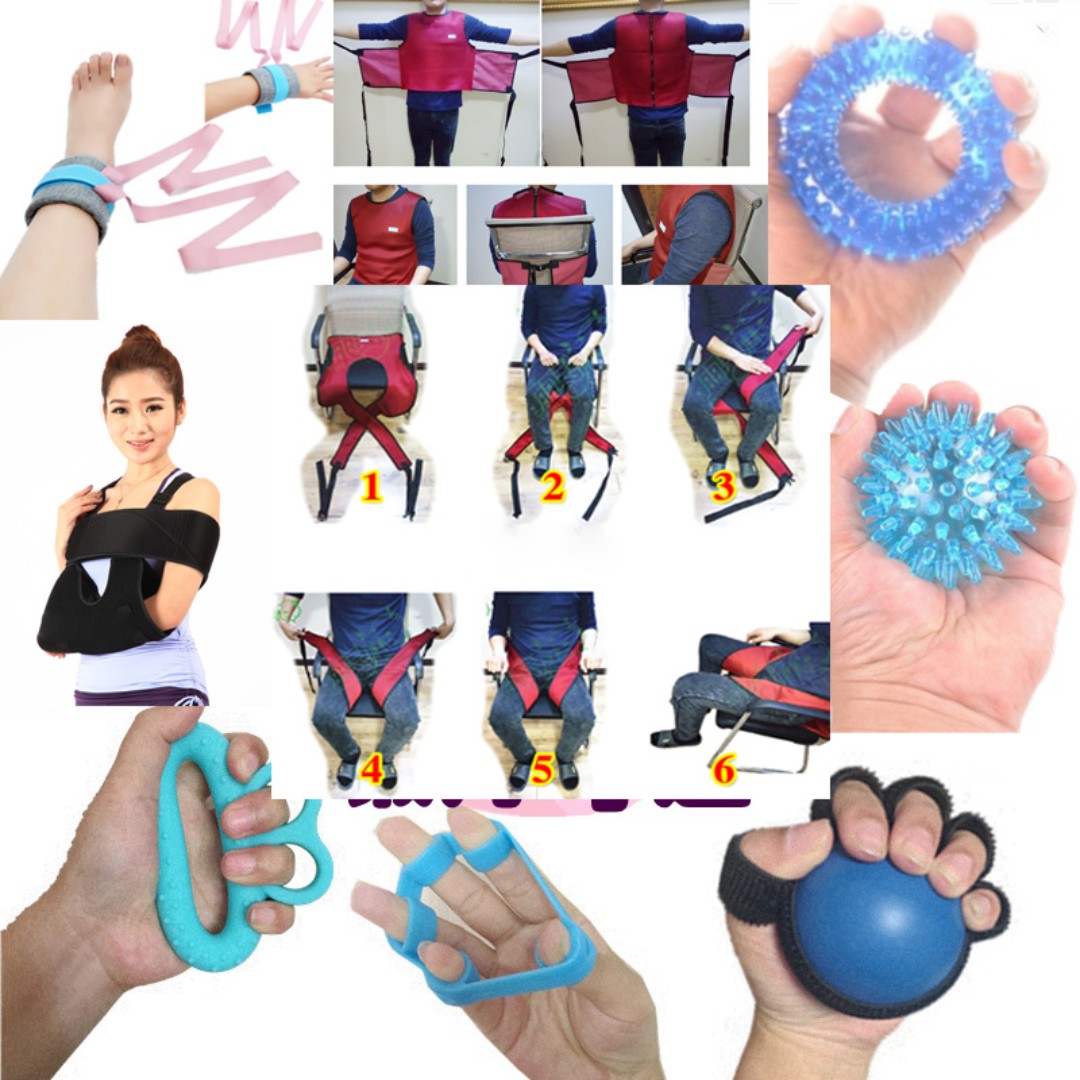 For Stroke Patient (Body & Hand Restrainer, Anti-Slip), Everything Else ...