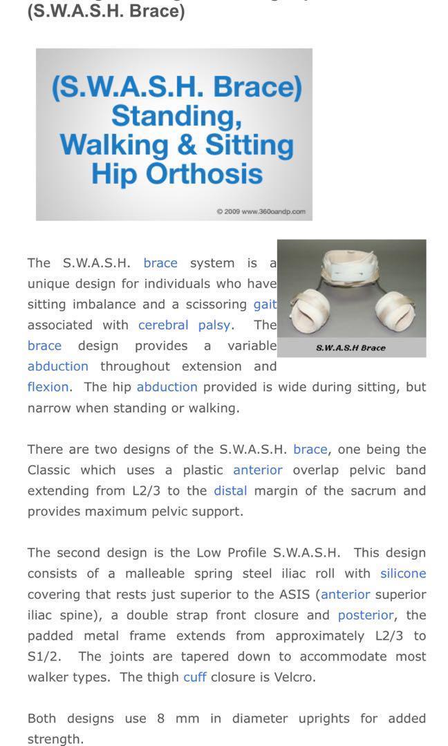 S.W.A.S.H brace, Everything Else on Carousell