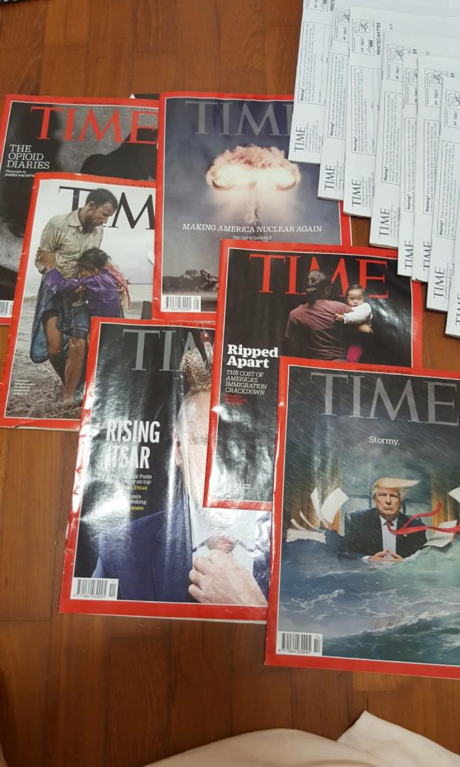 Time Megazine, Hobbies & Toys, Books & Magazines, Magazines on Carousell