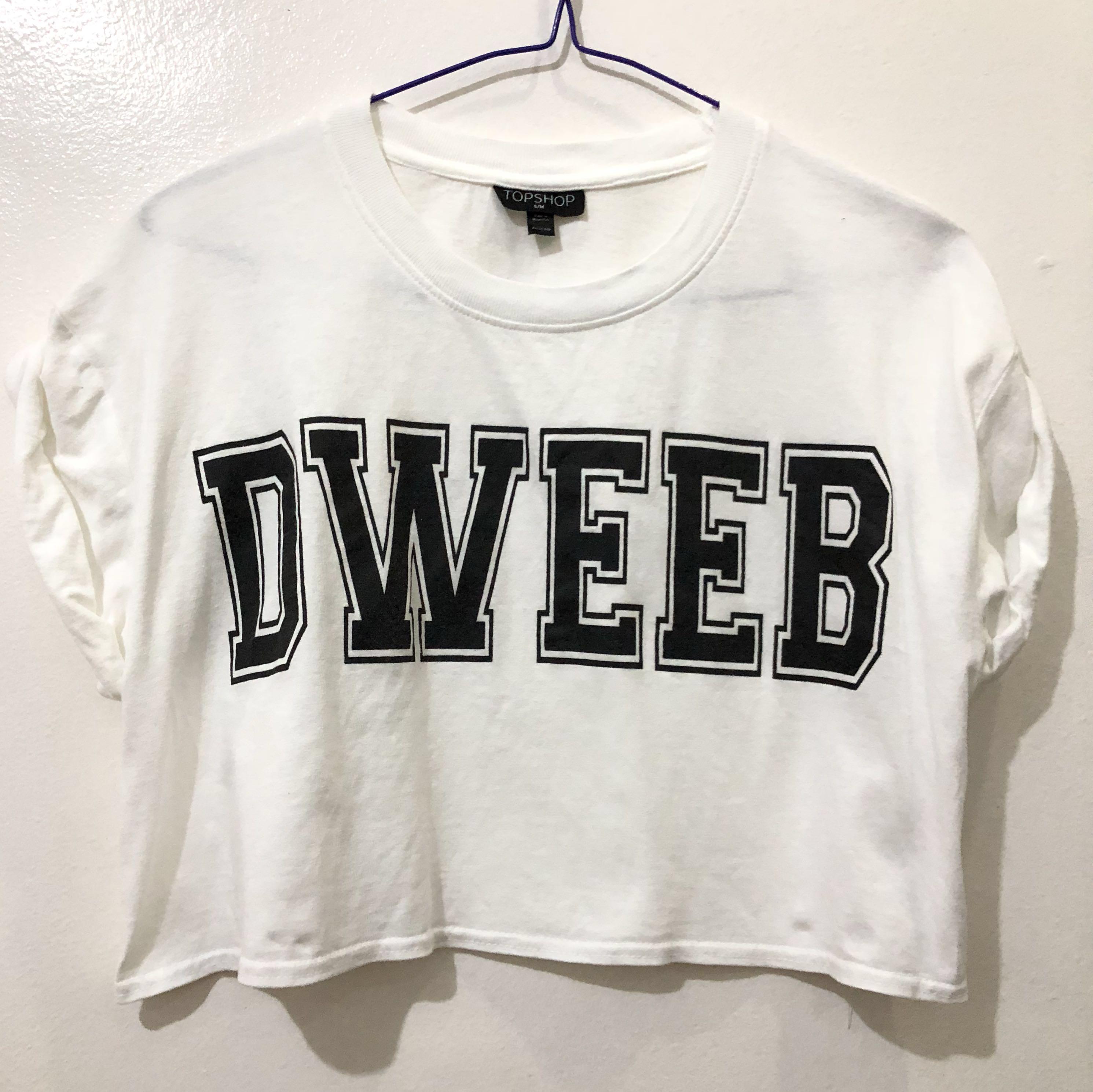 Topshop Dweeb Crop Top, Women's Fashion, Tops, Sleeveless on Carousell