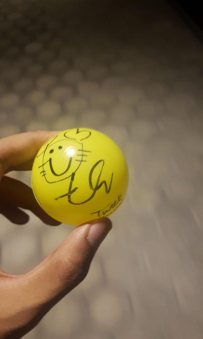 Twice Momo Autograph Ball, Hobbies & Toys, Memorabilia & Collectibles ...