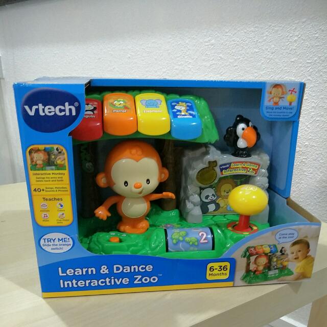 Vtech Learn & Dance Interactive Zoo, Hobbies & Toys, Toys & Games on ...