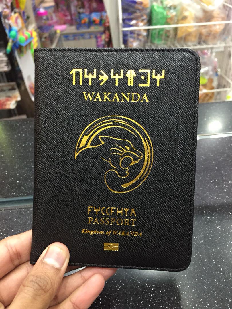 Wakanda and Asgard passport cover, Hobbies & Toys, Travel, Travel ...