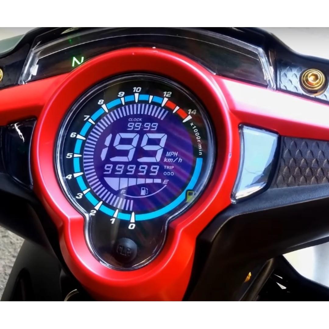 yamaha lc 135 LCD digital meter speedometer rpm, Motorbikes on Carousell