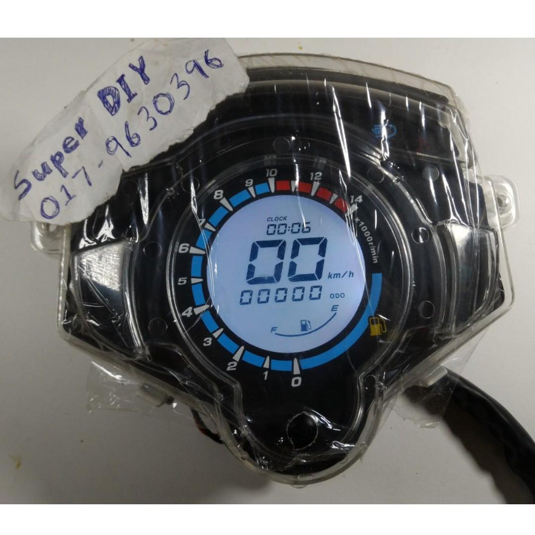 yamaha lc 135 LCD digital meter speedometer rpm, Motorbikes on Carousell