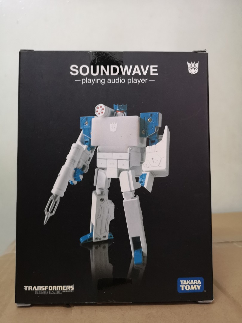 全新 Transformers Soundwave 變形金剛 音波可變形 MP3 Player, 興趣及遊戲, 玩具 & 遊戲類 ...