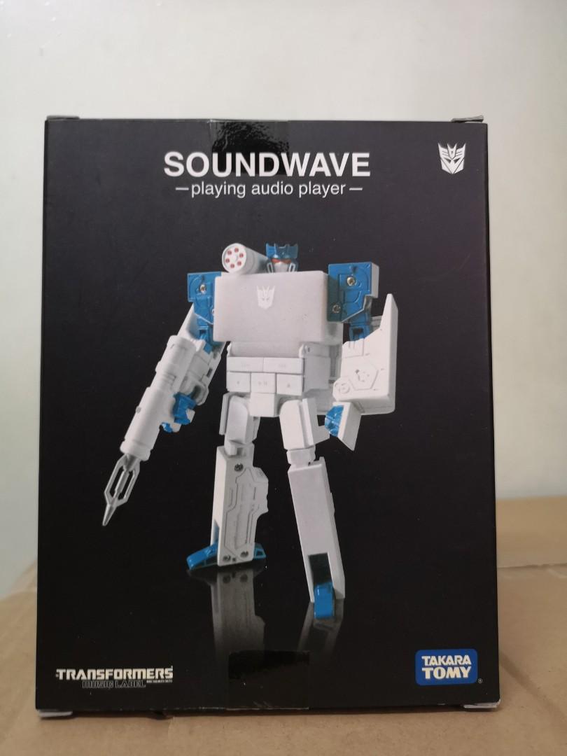 全新 Transformers Soundwave 變形金剛 音波可變形 MP3 Player, 興趣及遊戲, 玩具 & 遊戲類 ...