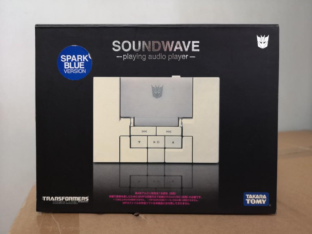 全新 Transformers Soundwave 變形金剛 音波可變形 MP3 Player, 興趣及遊戲, 玩具 & 遊戲類 ...