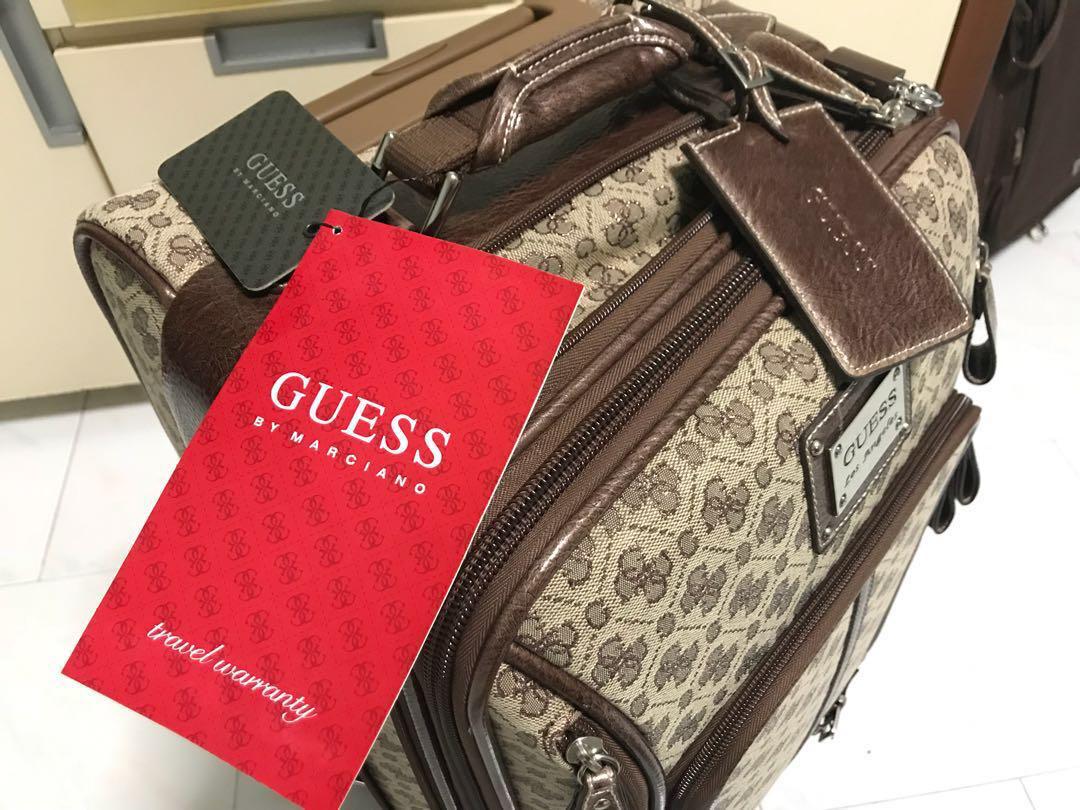 Brand new Guess luggage bag, Hobbies & Toys, Travel, Luggage on Carousell