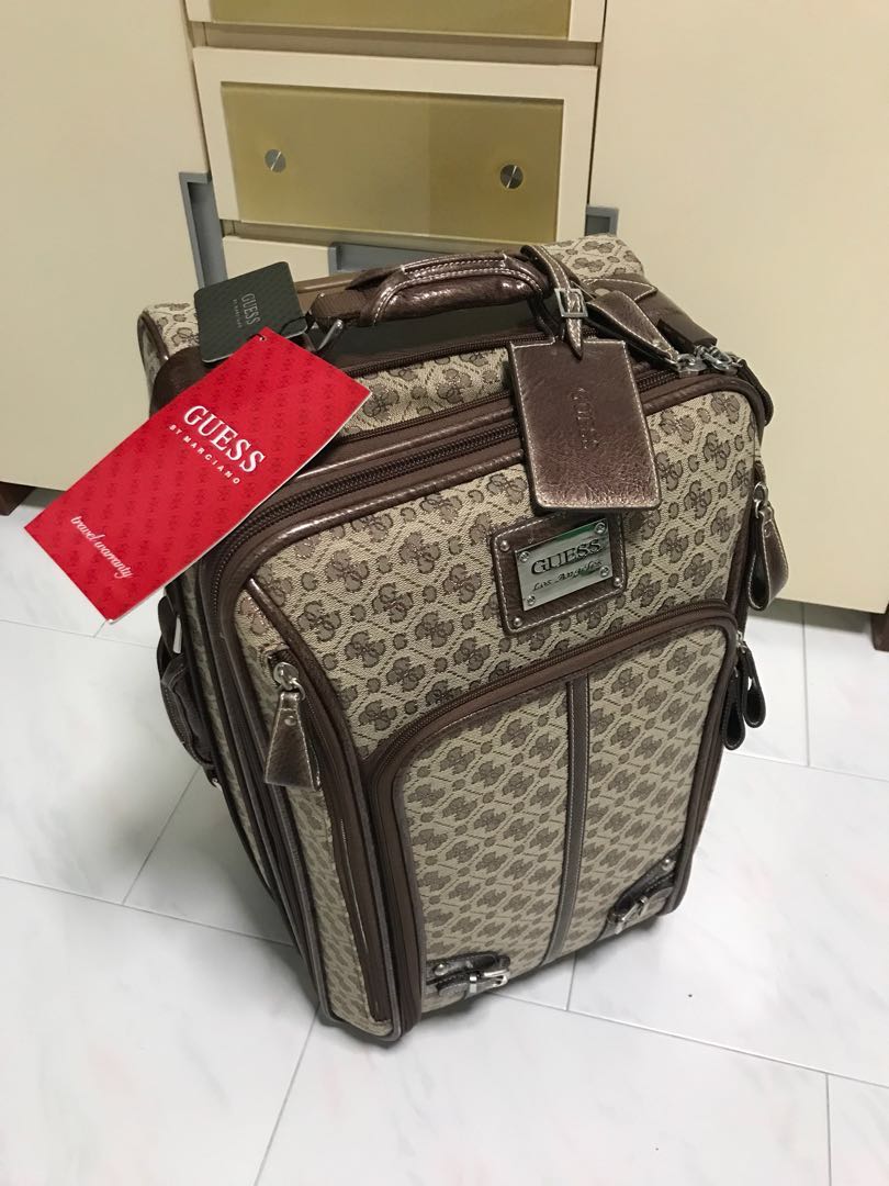Brand new Guess luggage bag, Hobbies & Toys, Travel, Luggage on Carousell