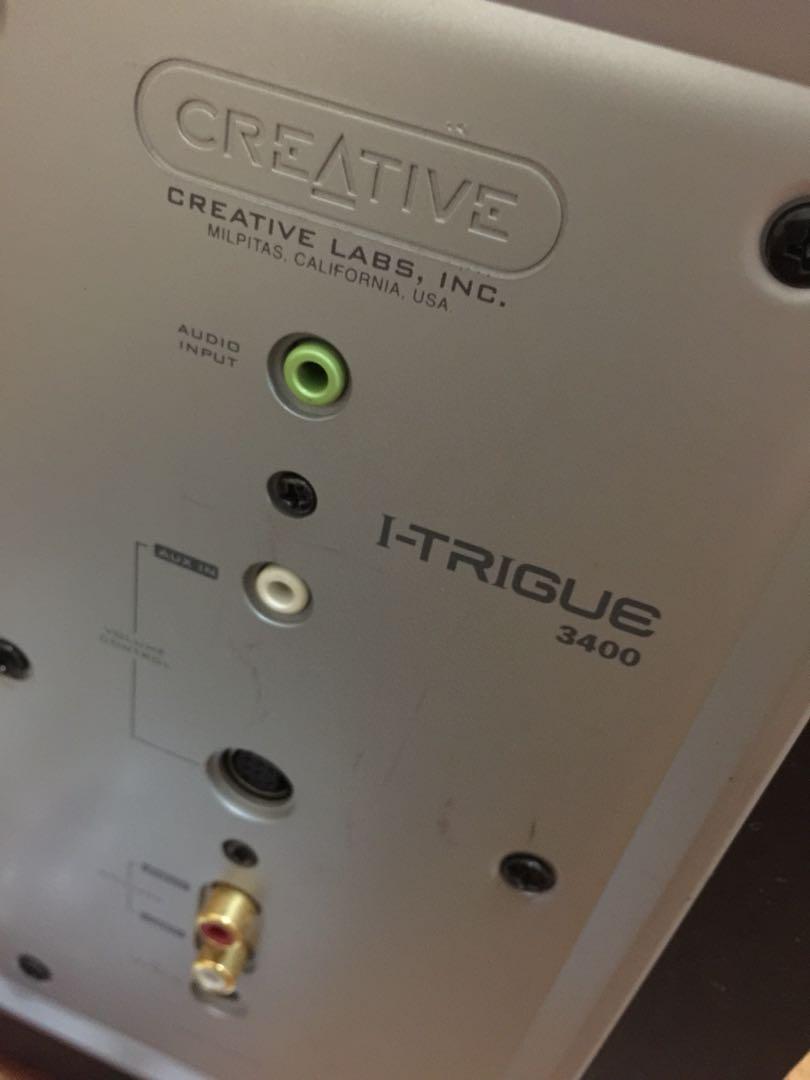 Creative I-Trigue 3400 Multimedia Speaker System, TV & Home Appliances ...
