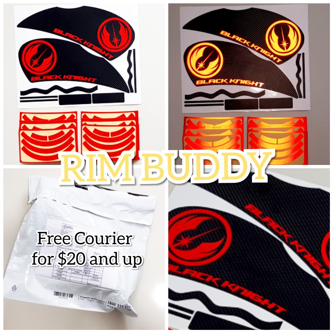 DYU 12" Scooter Carbon Fiber Kit + Pre-installed custom decals ...