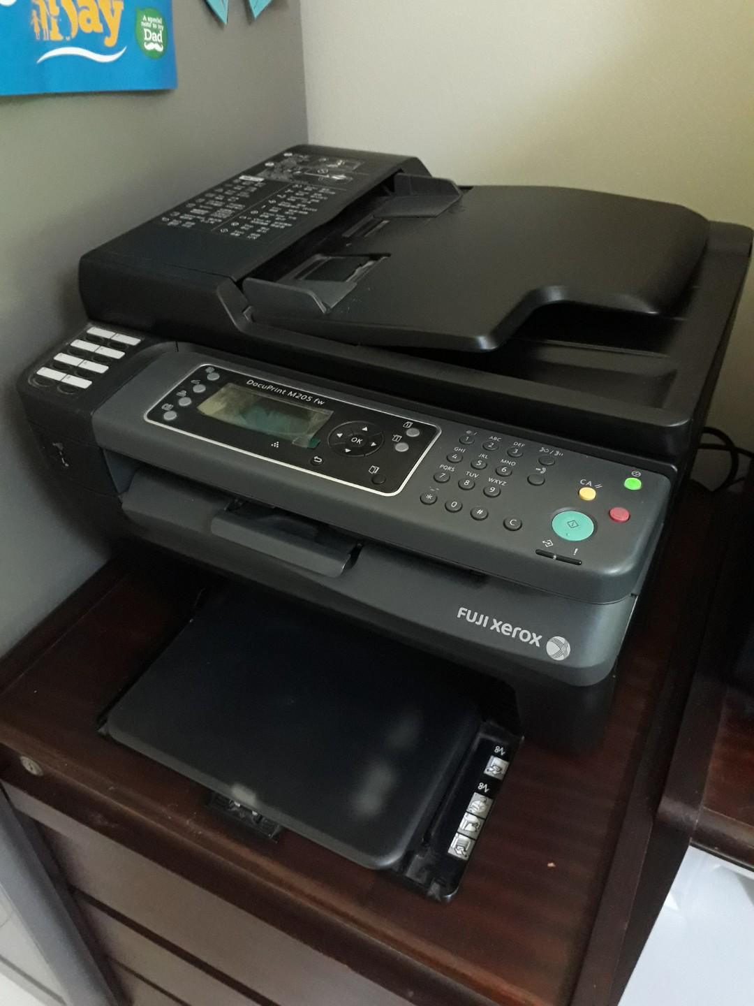Fuji Xerox M205 fw 3-in-1 Photocopier, Scanner, Printer, Computers ...