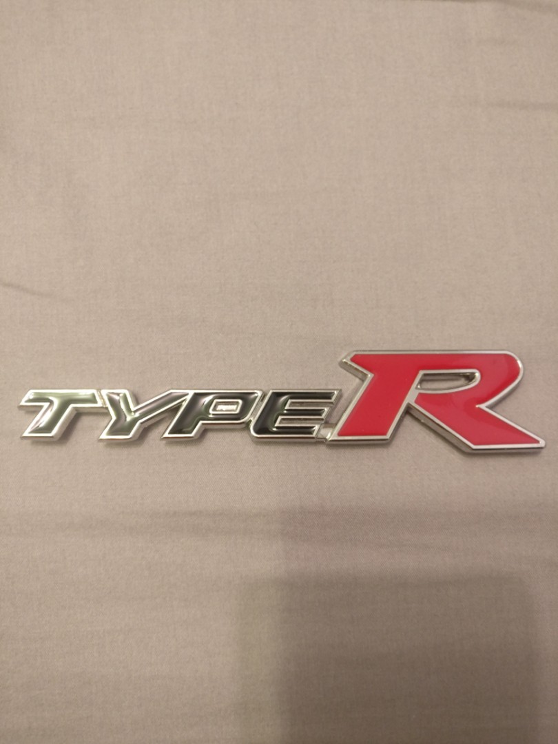 Honda Type R Grille Emblem, Car Accessories, Accessories on Carousell