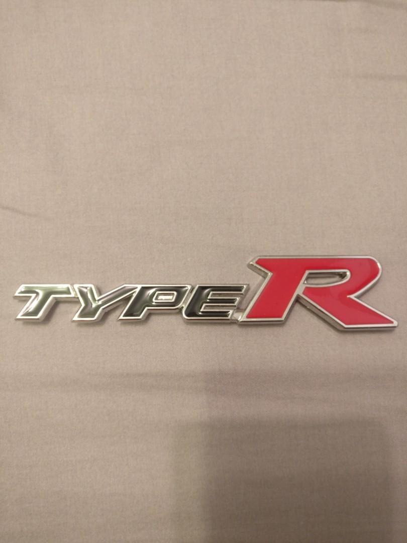 Honda Type R Grille Emblem, Car Accessories, Accessories on Carousell